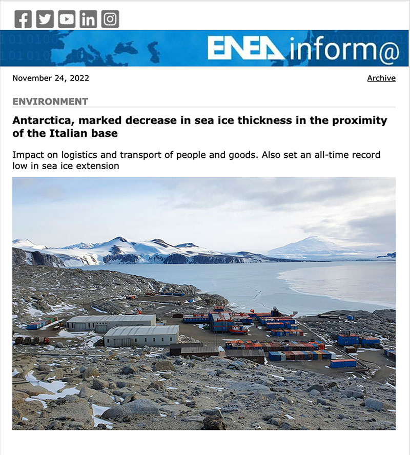 Eneainform@ November 24, 2022 - Media